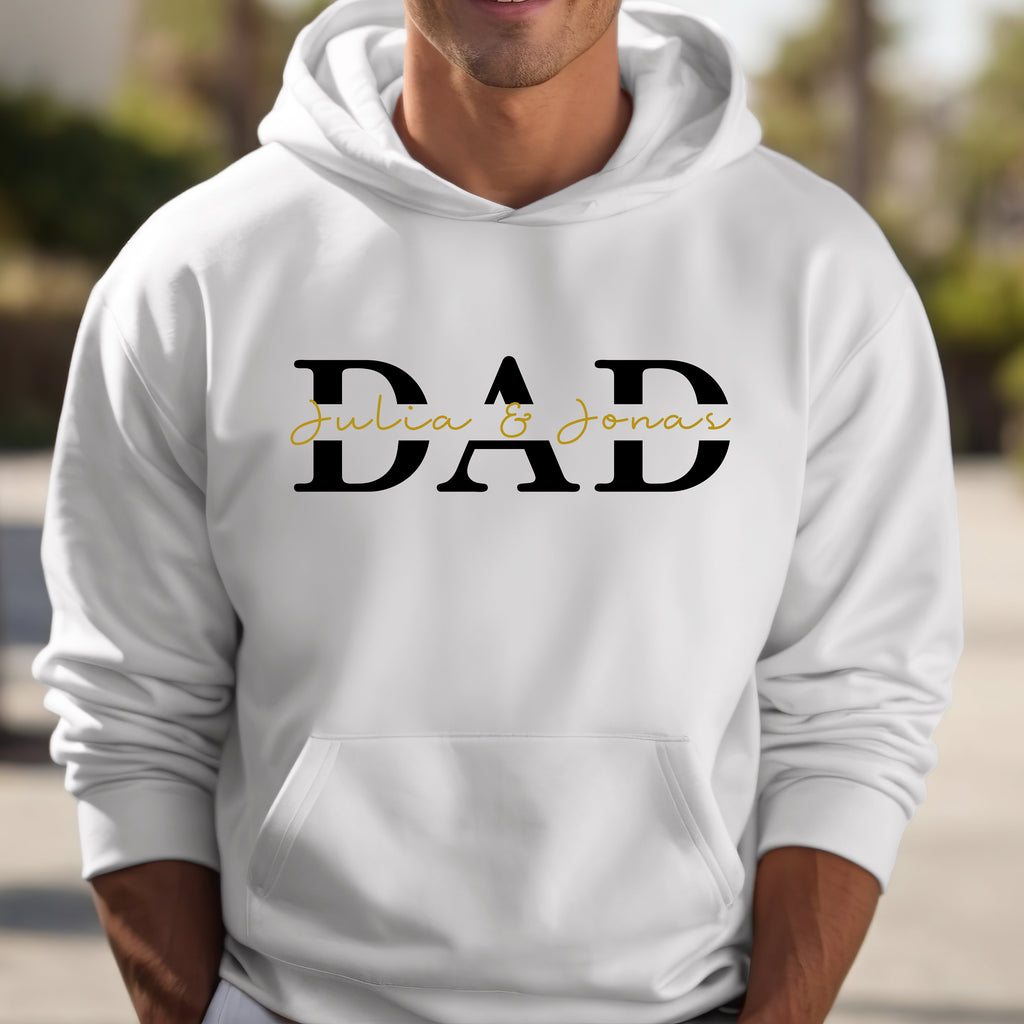 Dad Hoodie Personalized, Father T-Shirt Gift, Cool Dad Printing/Embroi